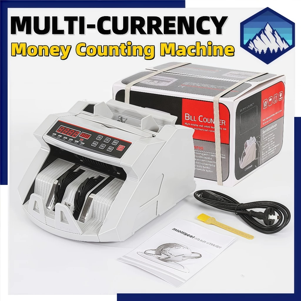Money Note Counter Money Machine Lcd Uv Counterfeit Detection Money ...
