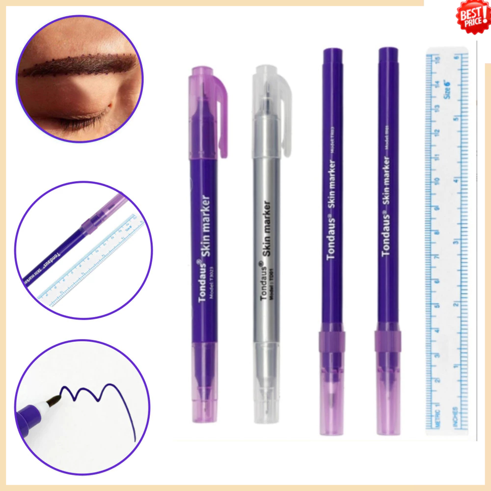 Surgical Skin Marker Pen, Professional Sterile Tip Tattoo Stencil ...