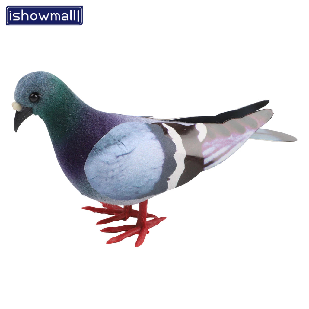 ⭐ Fast Shipping⭐ Simulation Foam Pigeon Model Fake Artificial Imitation ...