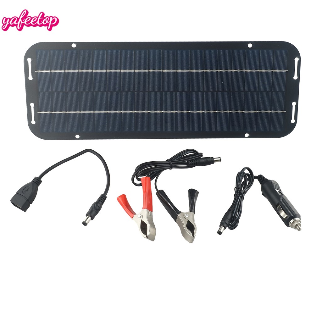 [TOP] 60W Solar Panel 12V olt Trickle Battery Charger For Caravan Car ...