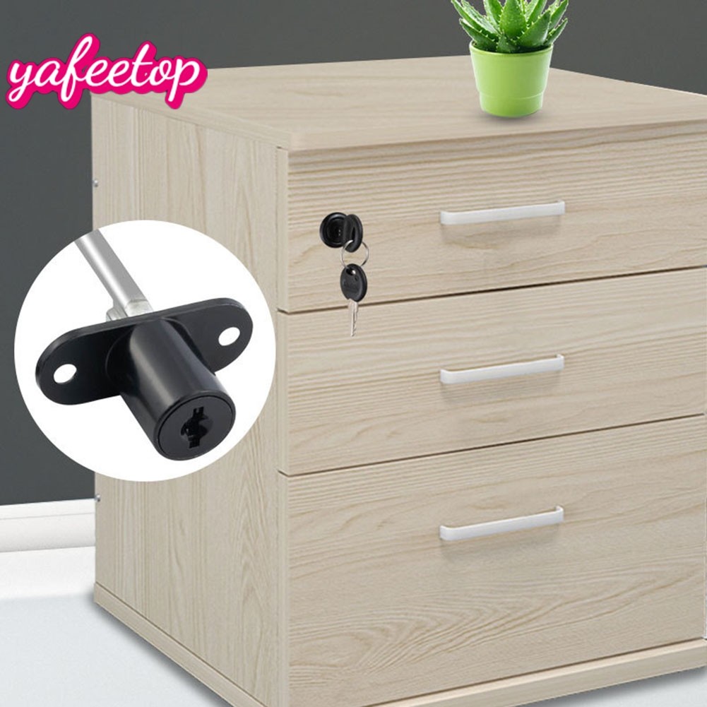 [TOP] 16/19mm Furniture Desk Draw Pedestal Lock Office Home Filing ...
