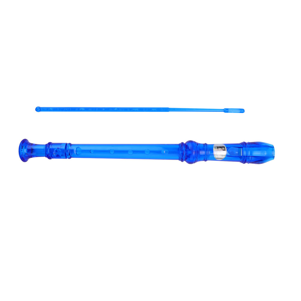[2TPO] Plastic 8-Hole Translucent Descant Recorder for Kids Children ...