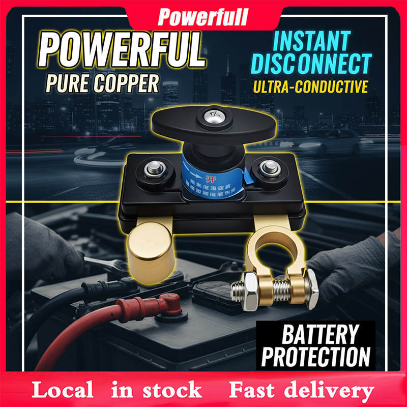 Battery Brass negative power-off switch, Battery Master Disconnect ...