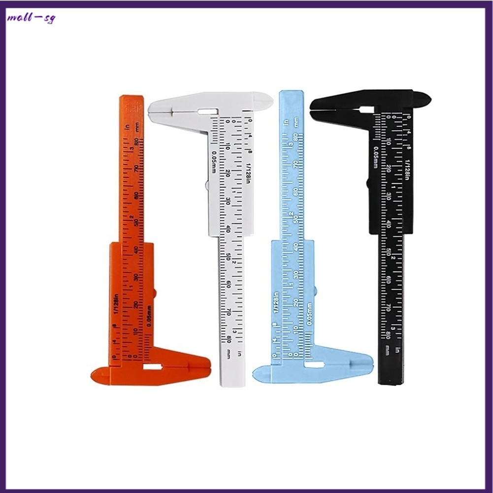 [sg]80mm for Mini Plastic Sliding Vernier Caliper Gauge Measure Tool ...