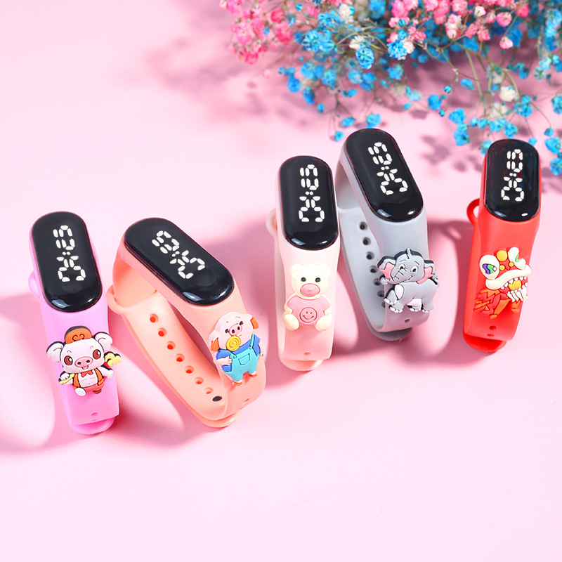 Children's doll watchM3LED electronic watch creative gifts swimming ...