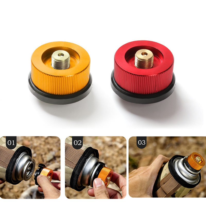 Aluminum Gas Tank Adapter Outdoor Camping Gas Stove Converter Gas ...