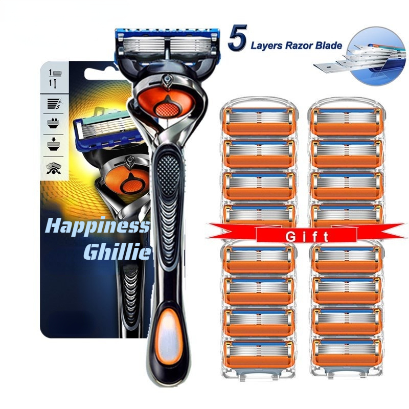 Men's Shaver/Suitable for Fusion 5 Razor Blades/ Fusion Proglide Manual ...