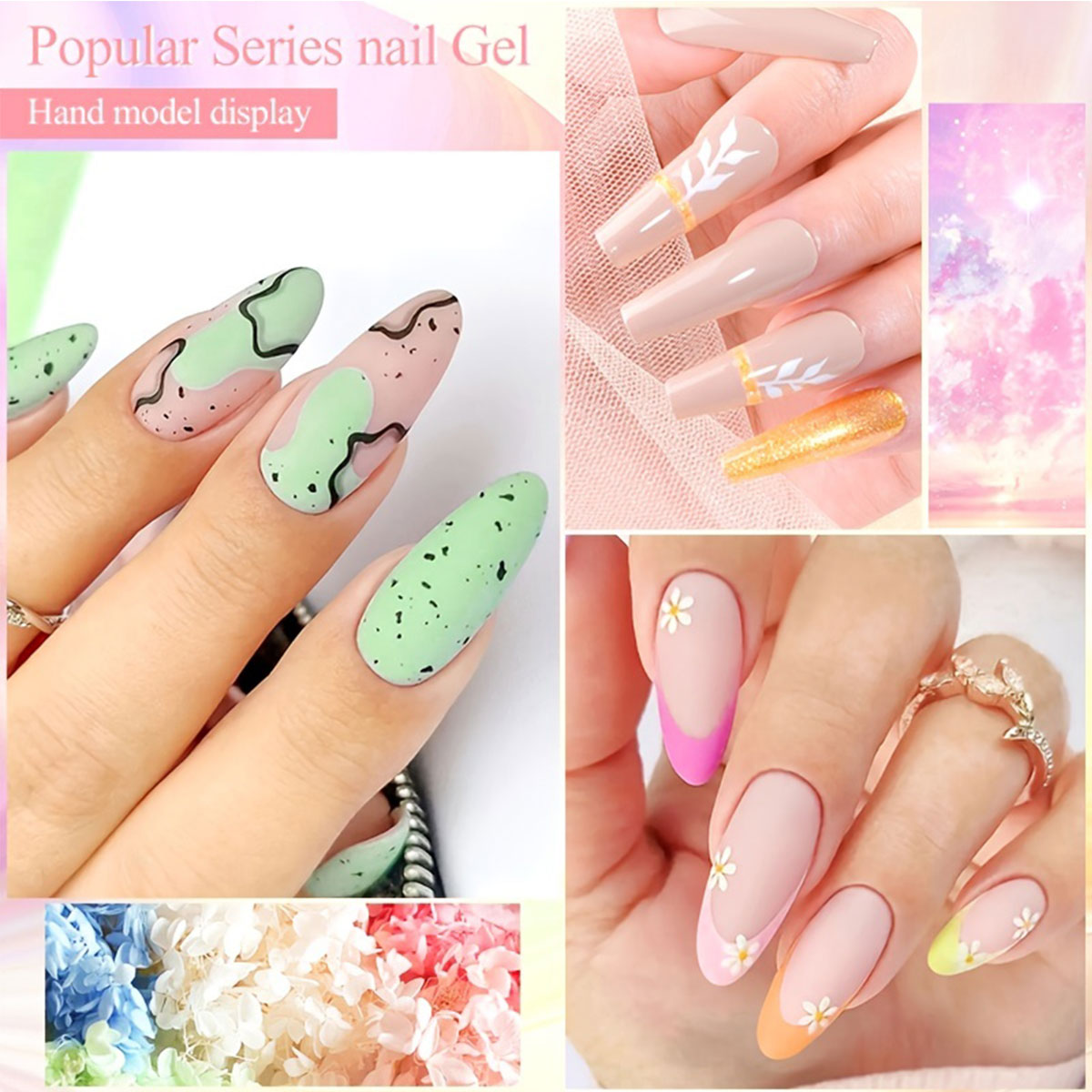 Gel Nail Polish Popular Series Nail Gel 141 Colors Vibrant All Seasons