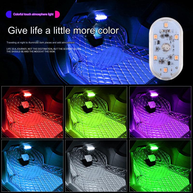 Car atmosphere light, touch light, interior trunk lighting, car touch ...