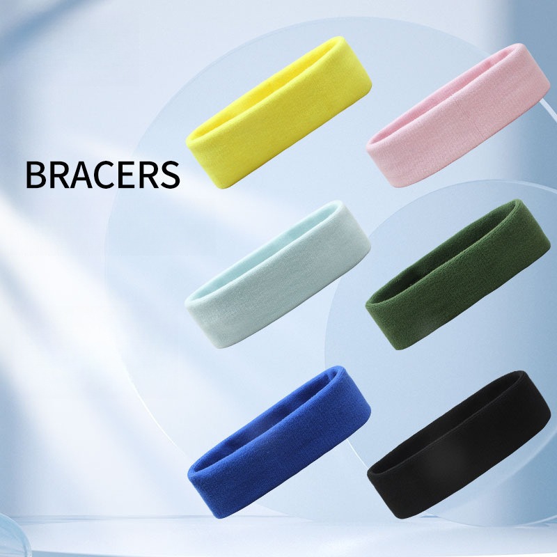 Sports Hair Band Moisture-Absorbent Wicking Headband Men Women Quick ...