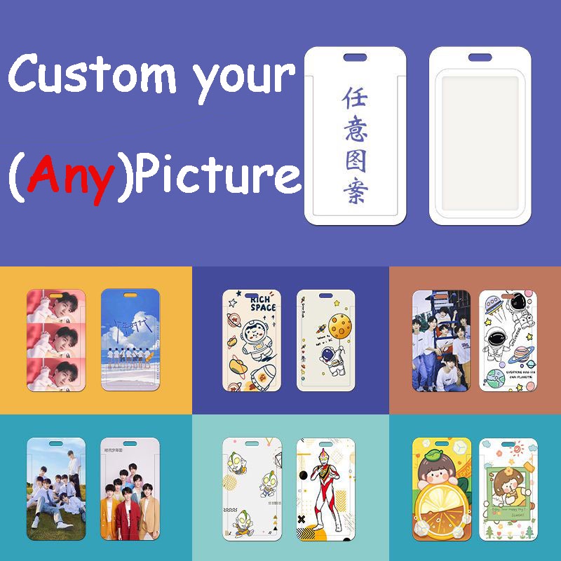Design Your Picture for Student ID Card Holder Custom Personal ID Card ...