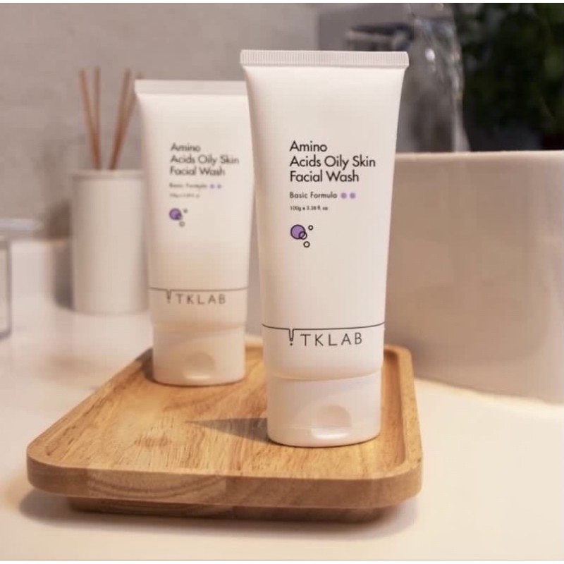 (Ready Stocks!!!) TKLab Amino Acids Facial Wash Basic Formula 100g ...
