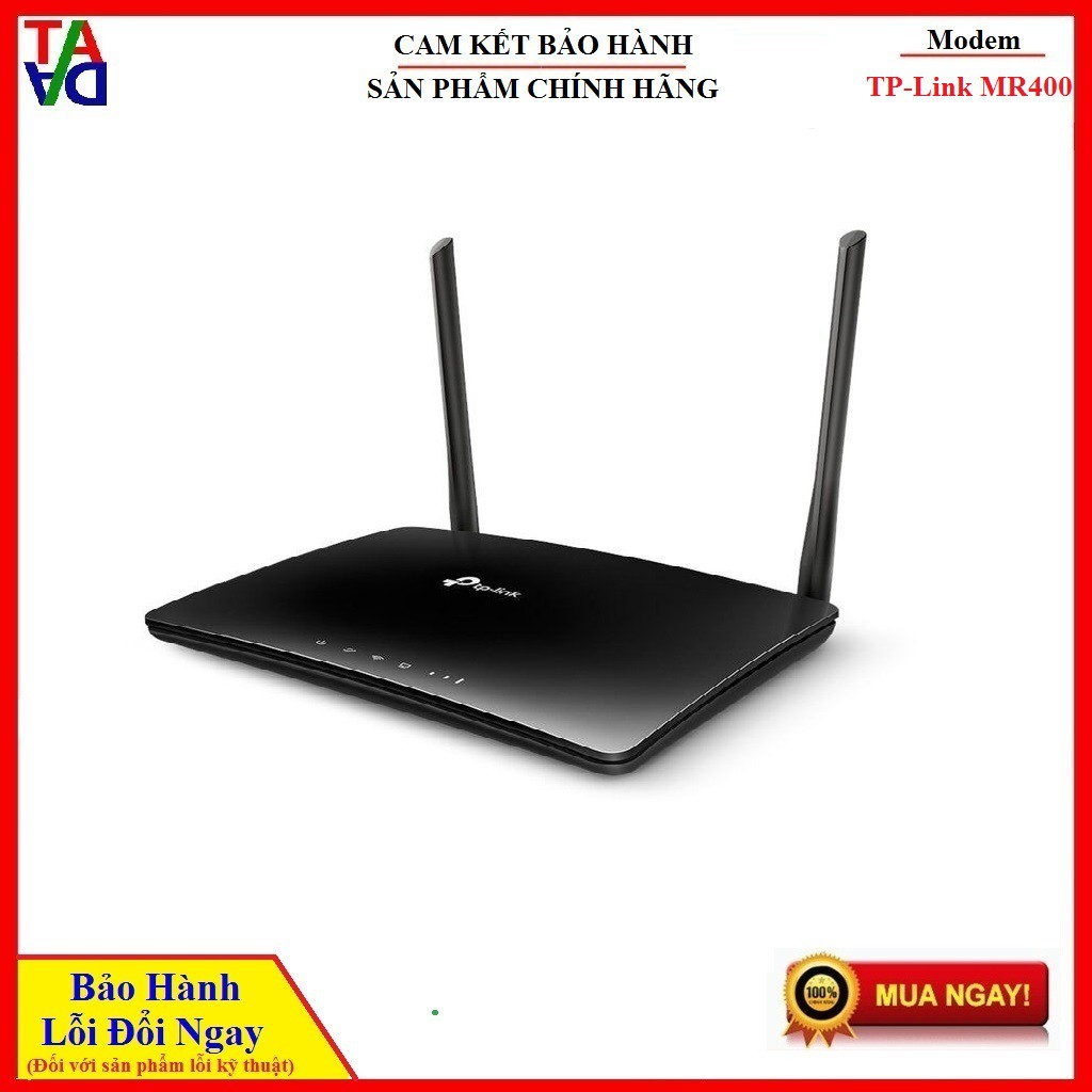 Tp-link MR400 | 4g LTE Portable Wi-Fi Router 150Mbps AC1200Mbps Dual ...