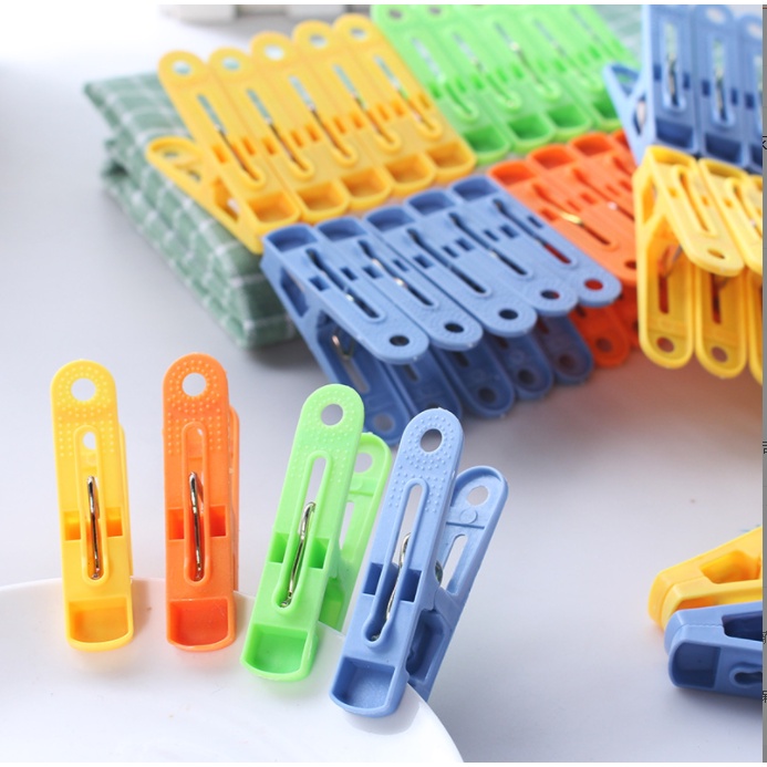 20Pcs/set Plastic Clothes Pegs Laundry Hanging Pins Clips Household ...