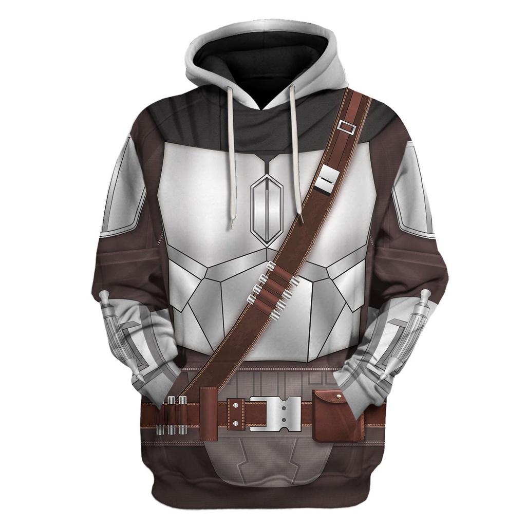 Star Wars The Mandalorian Adult Male 3D Print Sweatshirts Hoodie ...