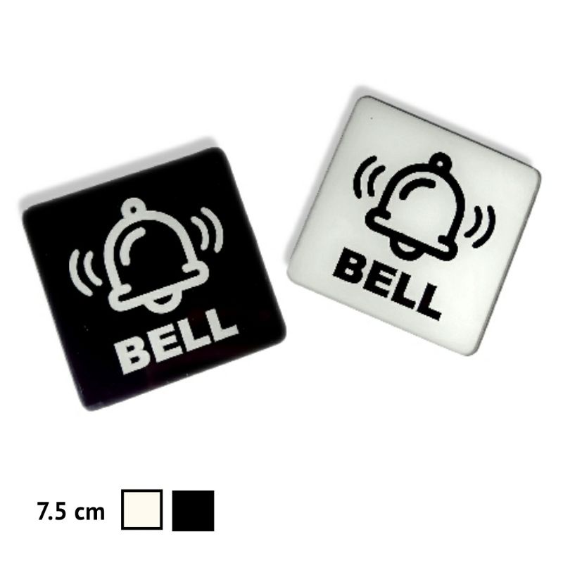 Acrylic Bell Door Sign/Home Bell Decoration/Signage Bell/Wall Display ...