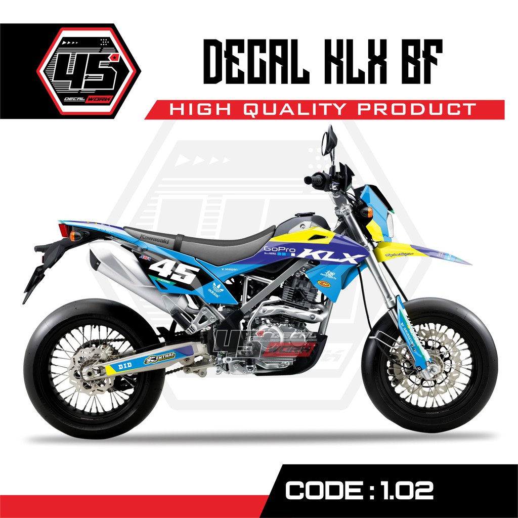 Decal KLX BF FULL BODY LAMINATED | Shopee Singapore