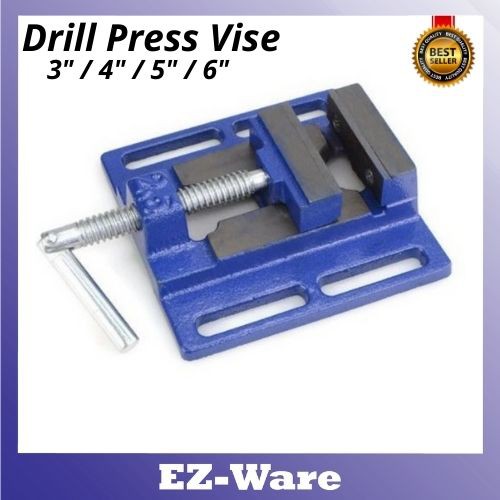 3", 4", 5", 6" Heavy Duty Drill Press Vice Clamp Table Vise Machine ...