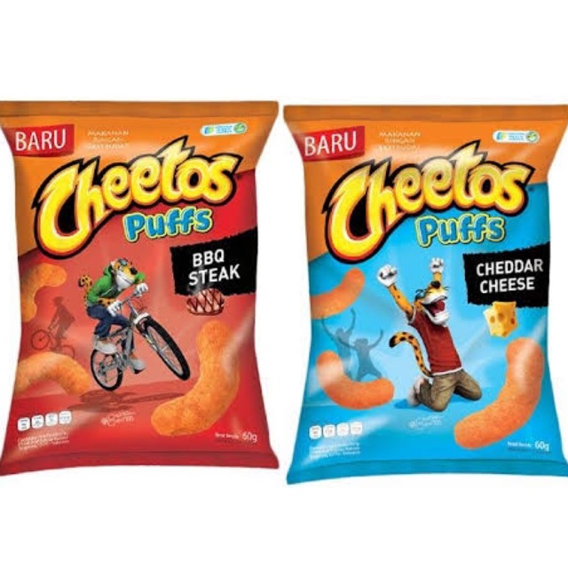 Cheetos PUFFS 60gr CHEETOS PUFFS CHEESE / CHEETOS PUFFS BBQ SNACK ...