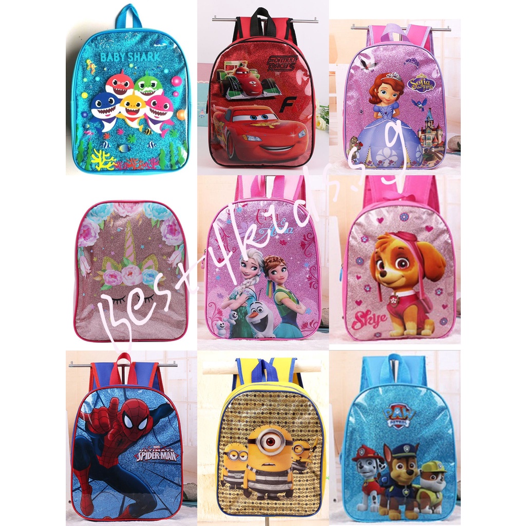 [SG LOCAL STOCK] Children Backpack | Toddler Frozen School Bag ...