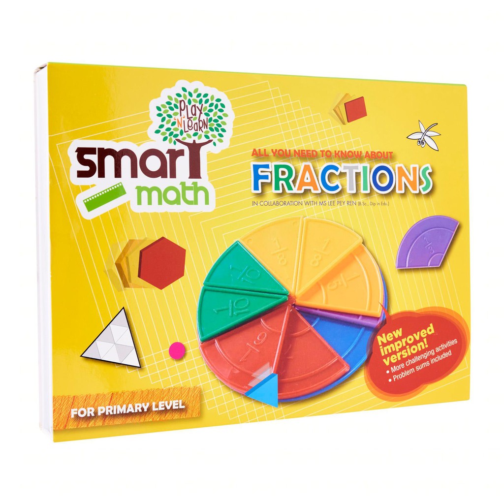 Smart Math All You Need to Know About Fractions Game Manipulative ...