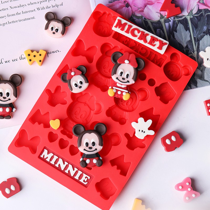Minnie Mouse Chocolate Lollipop Molds