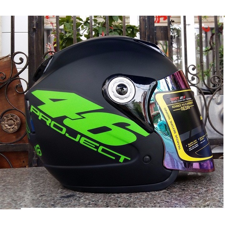 Napoli Genuine Helmet Full face 46 | Shopee Singapore
