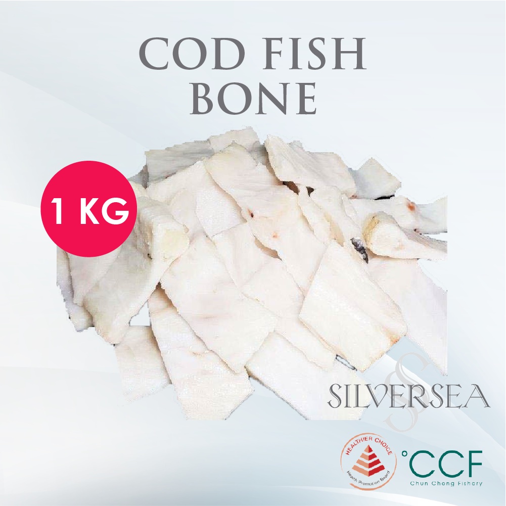 Silversea - Cod Fish Bone (Premium Patagonian Toothfish) 1KG | Fresh ...