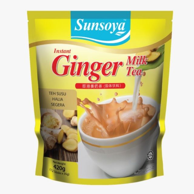 Sunsoya ginger milk tea | Shopee Singapore