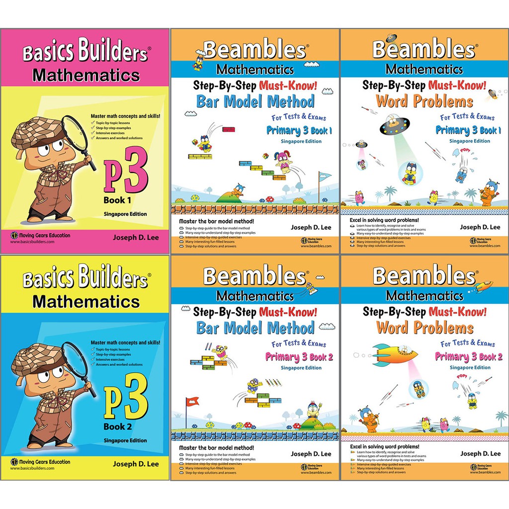 P3 Popular Recommended Primary School Mathematics Assessment Books Pack ...