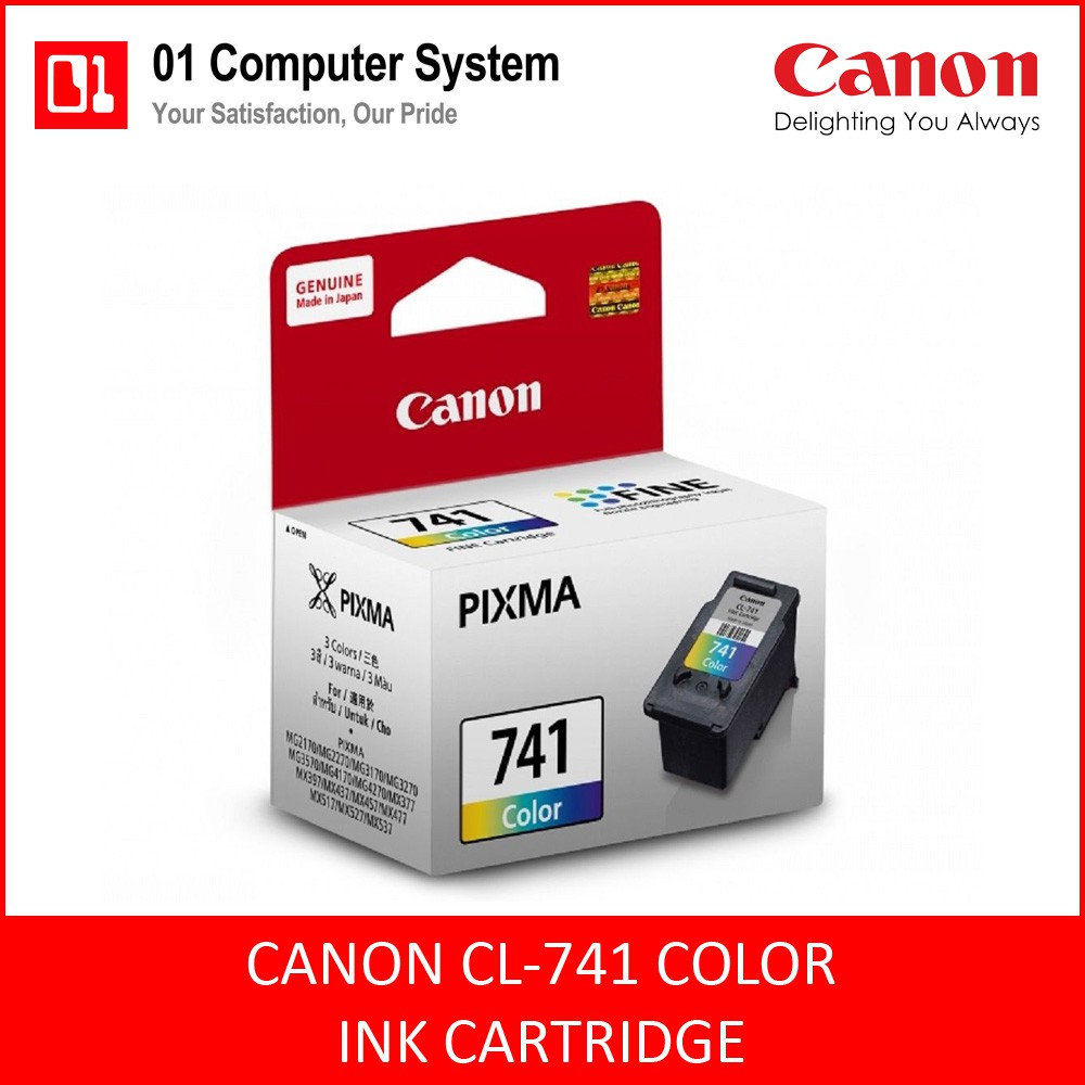 [GENUINE ORIGINAL] CANON PG-740 BLACK / CL-741 COLOR (STANDARD AND XL ...