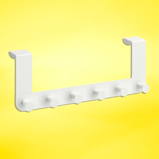 White Minimalist Hanger Door Back Hanger | Shopee Singapore