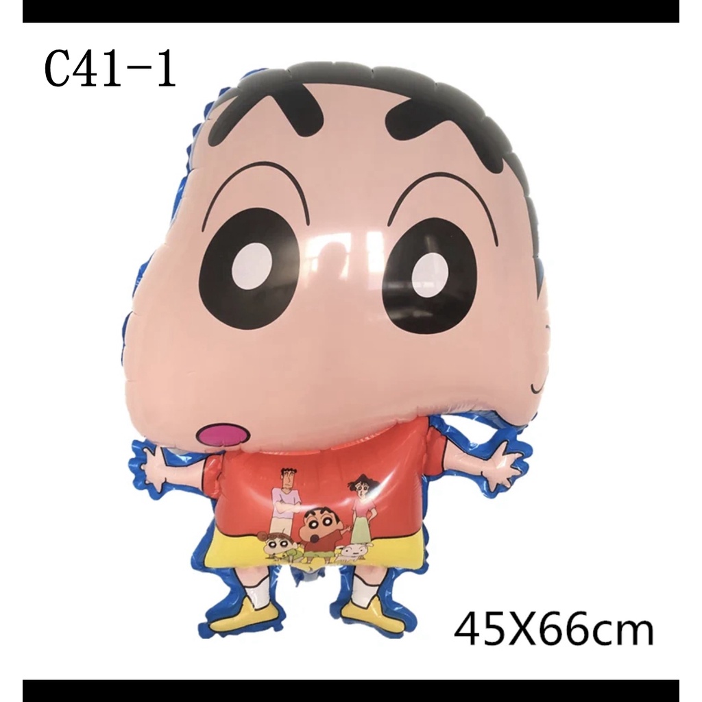 C41 B25 birthday party balloon Crayon Shin-chan not foil balloon ...