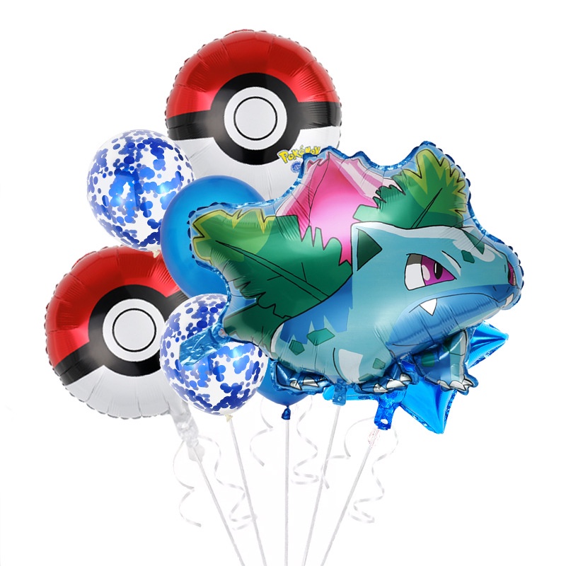 Pokémon Theme Balloon decoration pack for birthday party Pikachu ...