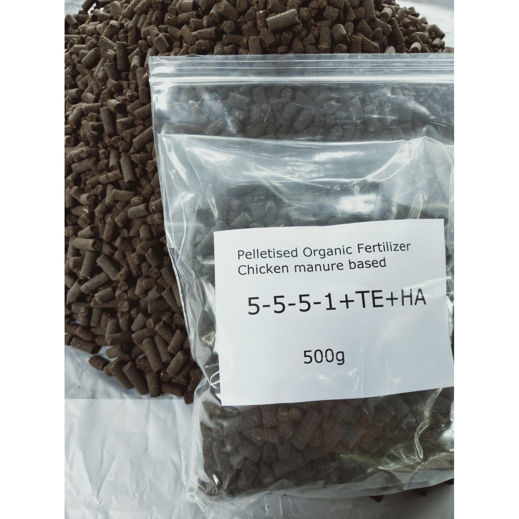 NPK 5-5-5 Pelletized Organic Fertilizer Chicken Manure (Suitable for ...