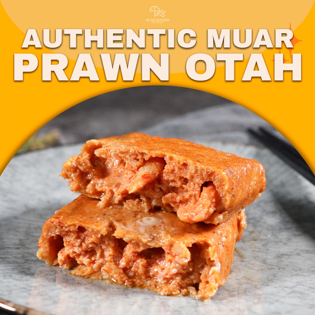 9S Seafood Muar Prawn Otak / Otah 麻坡正宗虾肉乌达 | Shopee Singapore