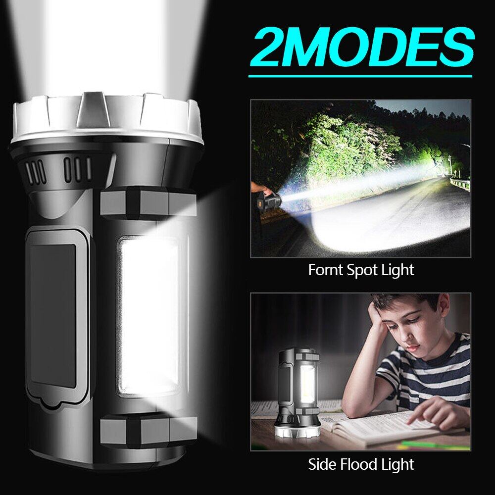 torchlight ultra bright flashlight rechargeable USB touch light super ...