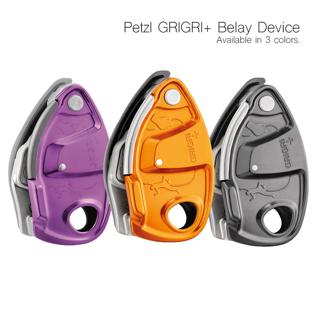 Petzl GRIGRI® + Belay device with cam-assisted blocking and anti-panic ...