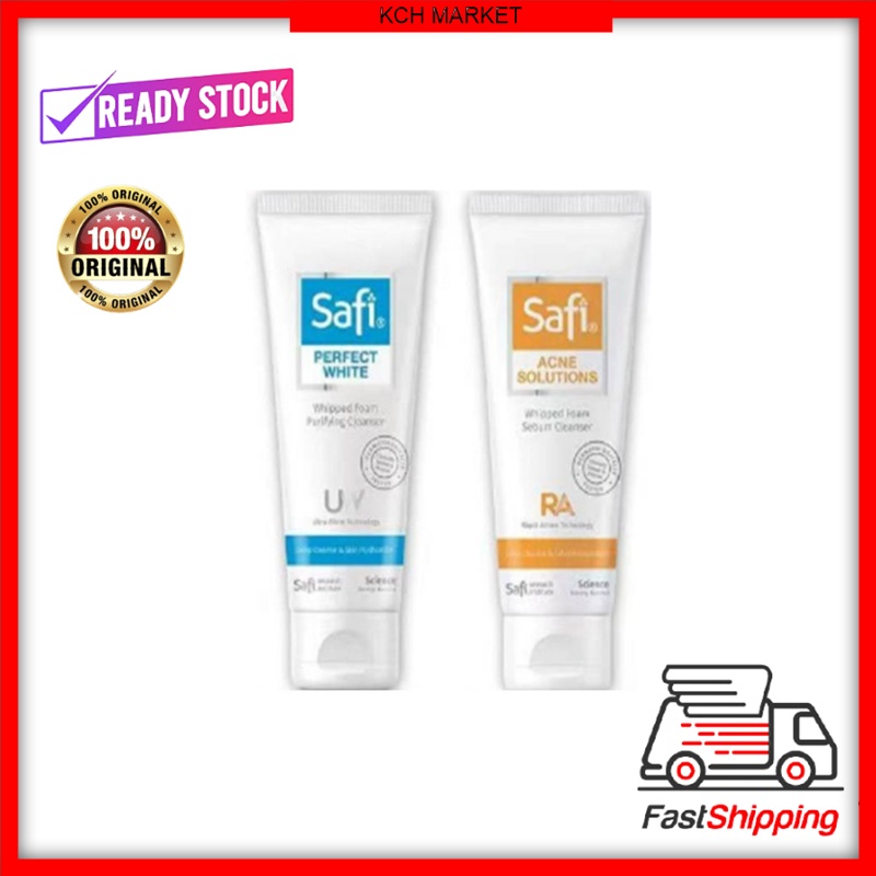 SAFI Perfect White Whipped Foam Purifying Cleanser (50G/100G) | Shopee ...