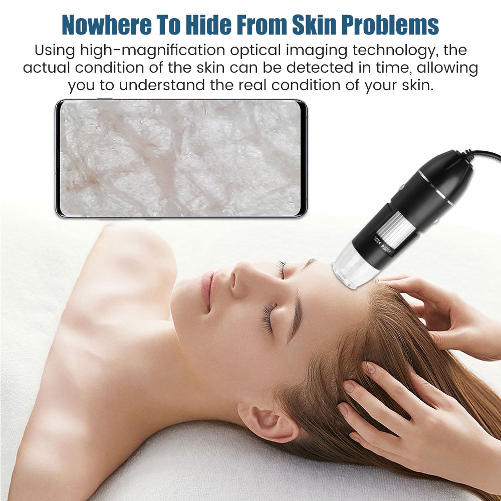 Three in One Microscope Skin Analyzer WiFi Professional Digital ...