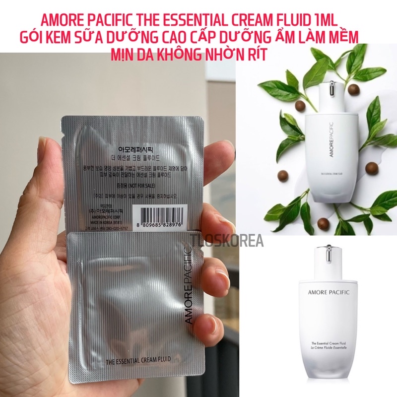 Amorepacific Essential Cream Fluid 1ml. | Shopee Singapore