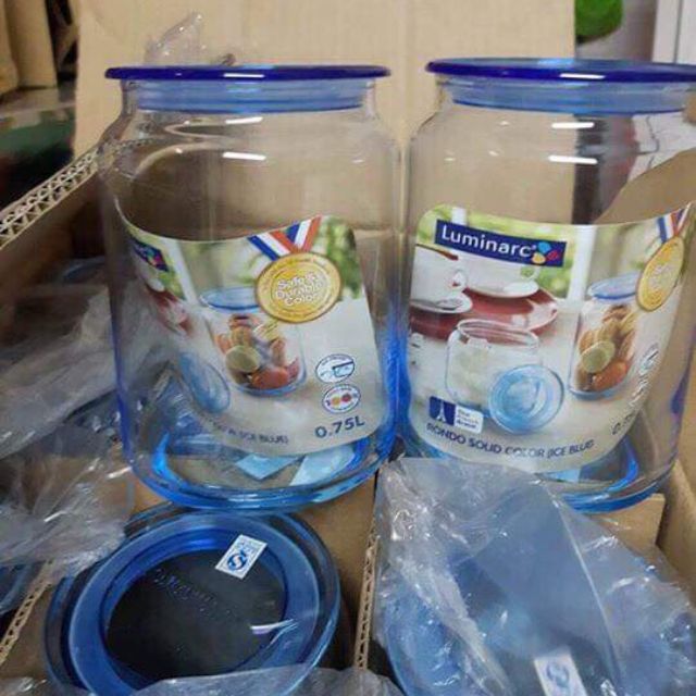 Luminarc glass jar 750 ml | Shopee Singapore