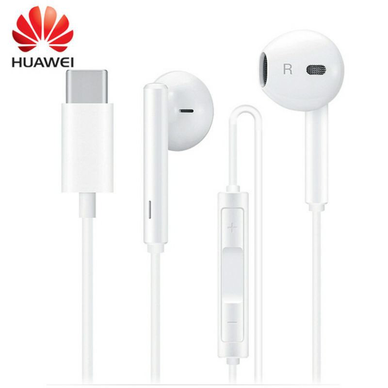 Earpiece Huawei CM33 USB-C In-ear Earphones (CM33)(1300) | Shopee Singapore