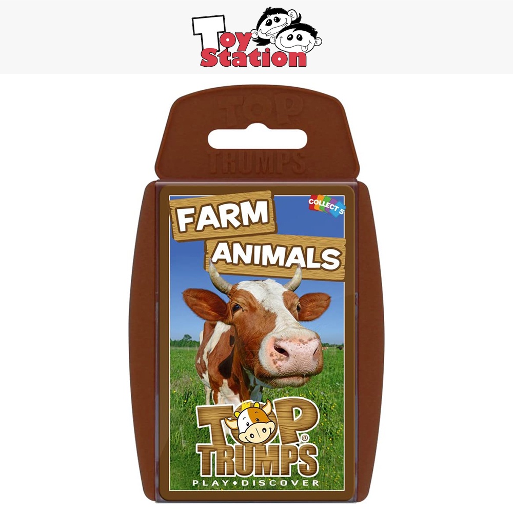 Top Trumps Farm Animals Educational Card Game | Shopee Singapore