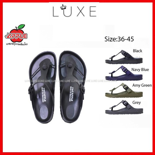 RED APPLE Shoes T- STRIP kasut slipper sandal(5 Colour Available ...