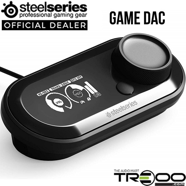 SteelSeries GameDAC Portable USB DAC and Amplifier | Shopee Singapore