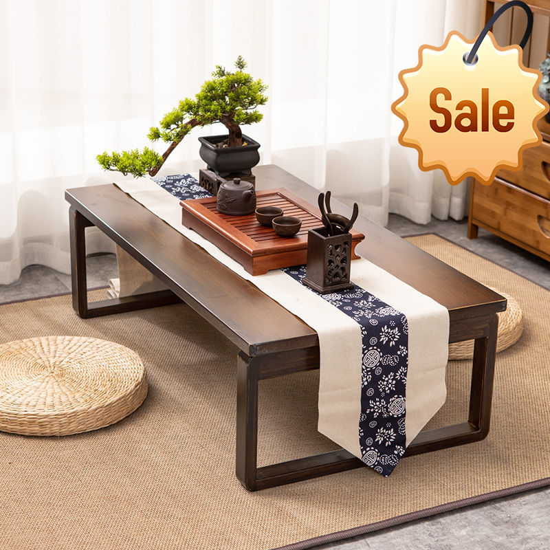 Japanese Folding Table Low Foldable Table 120*55*28cm Tatami Table ...