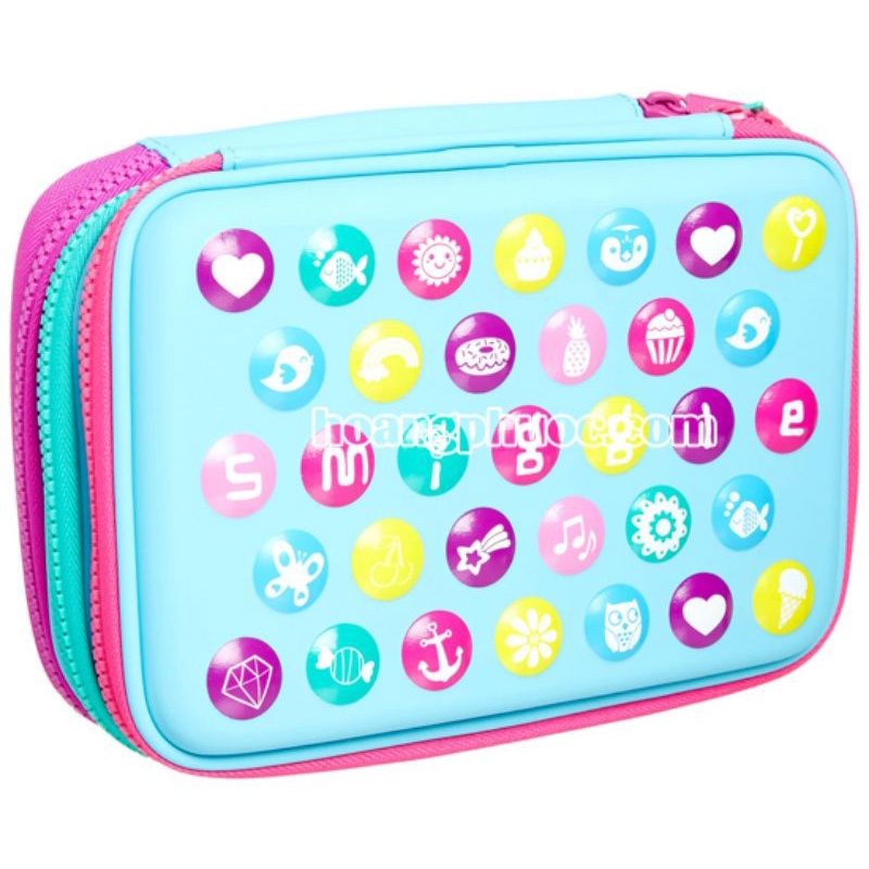 Smiggle pen box - 3-compartment model | Shopee Singapore