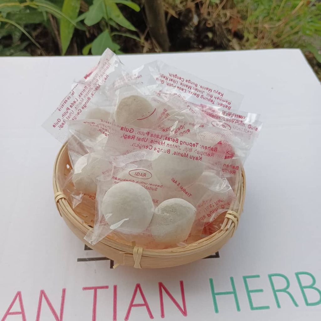 Ragi Manis (10 Biji) Fermented Cake Yeast Sweet Wine Cake (5 Packs Ten ...