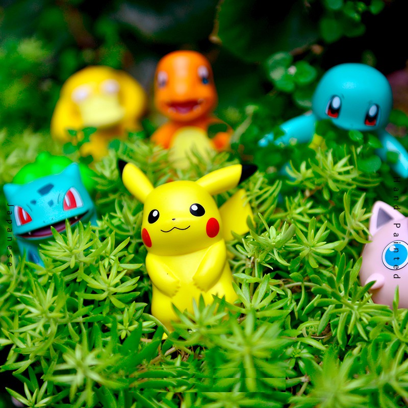 Pokemon figurine / cake topper - Pikachu / Squirtle / Jigglypuff ...